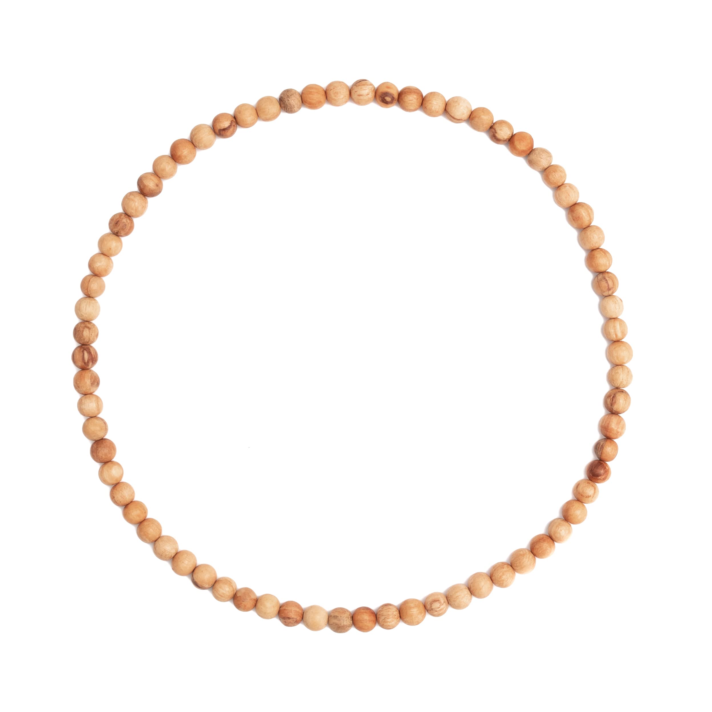 Luna Sundara Palo Santo Necklace Handmade in Peru Highly Aromatic and Spiritually Cleansing (Palo Santo)