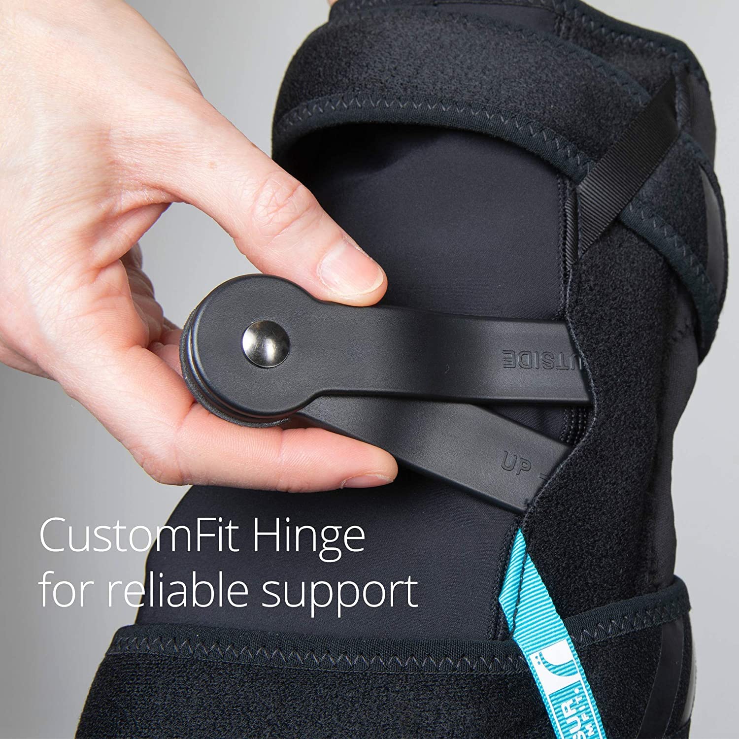 Ossur Formfit Tracker Knee Brace - Patella Stabilizer for Running & Training | Powerlock Straps & CustomFit Hinges for Secure Lateral Support | For Kneecap Tracking or Dislocation (XS, Left)