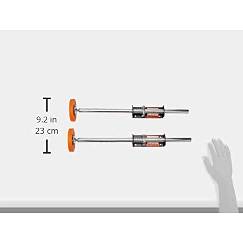 Xtenda-Leg® Ladder Leveler with Rubber Feet Orange Meets OSHA Safety Standards ANSI 14.8