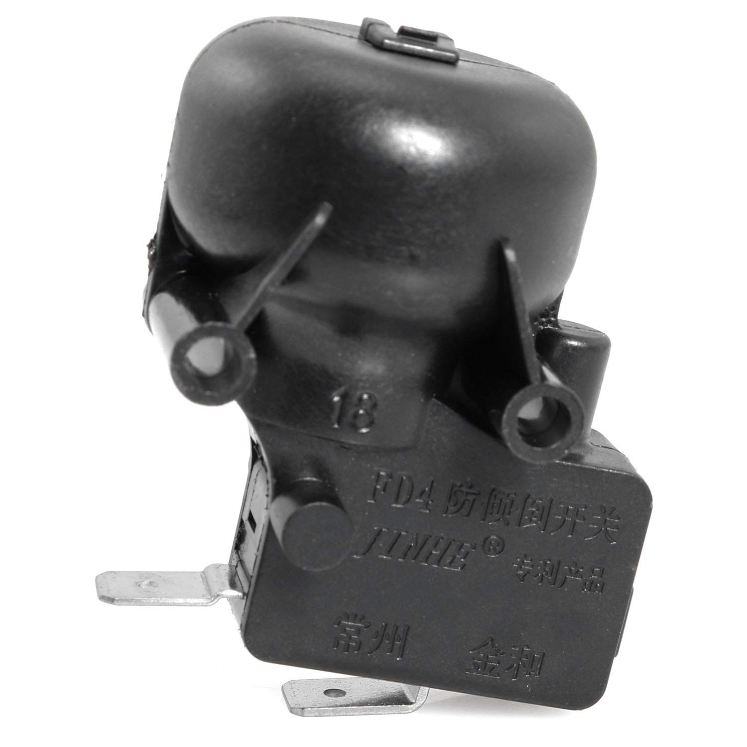 SQXBK Tip Over Switch 2PCS AC 125V/250V 16A Anti-Tilt Switches with Two Terminals for Patio Heater Electric Fan Anti-Dump Switch