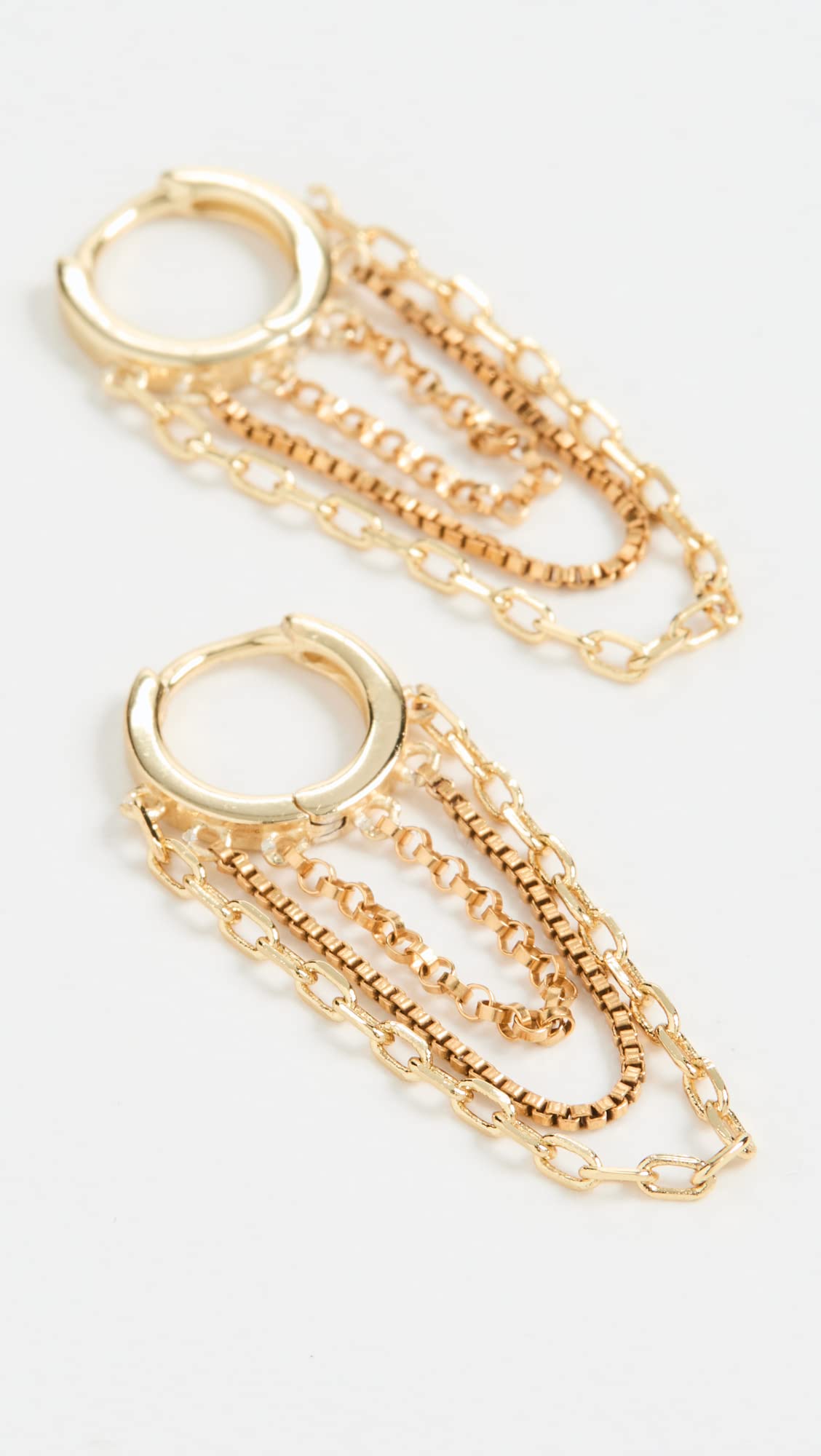 SHASHI Women's Paloma Earrings, Gold, One Size