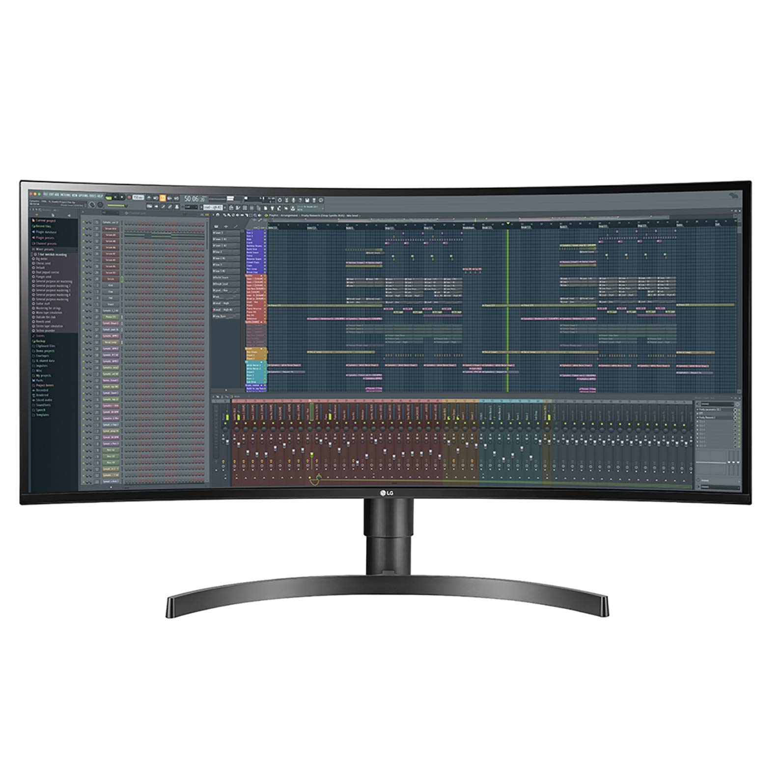 LG 34WL85C-B 34 Inch UltraWide Curved WQHD IPS Monitor with HDR 10 (Renewed)