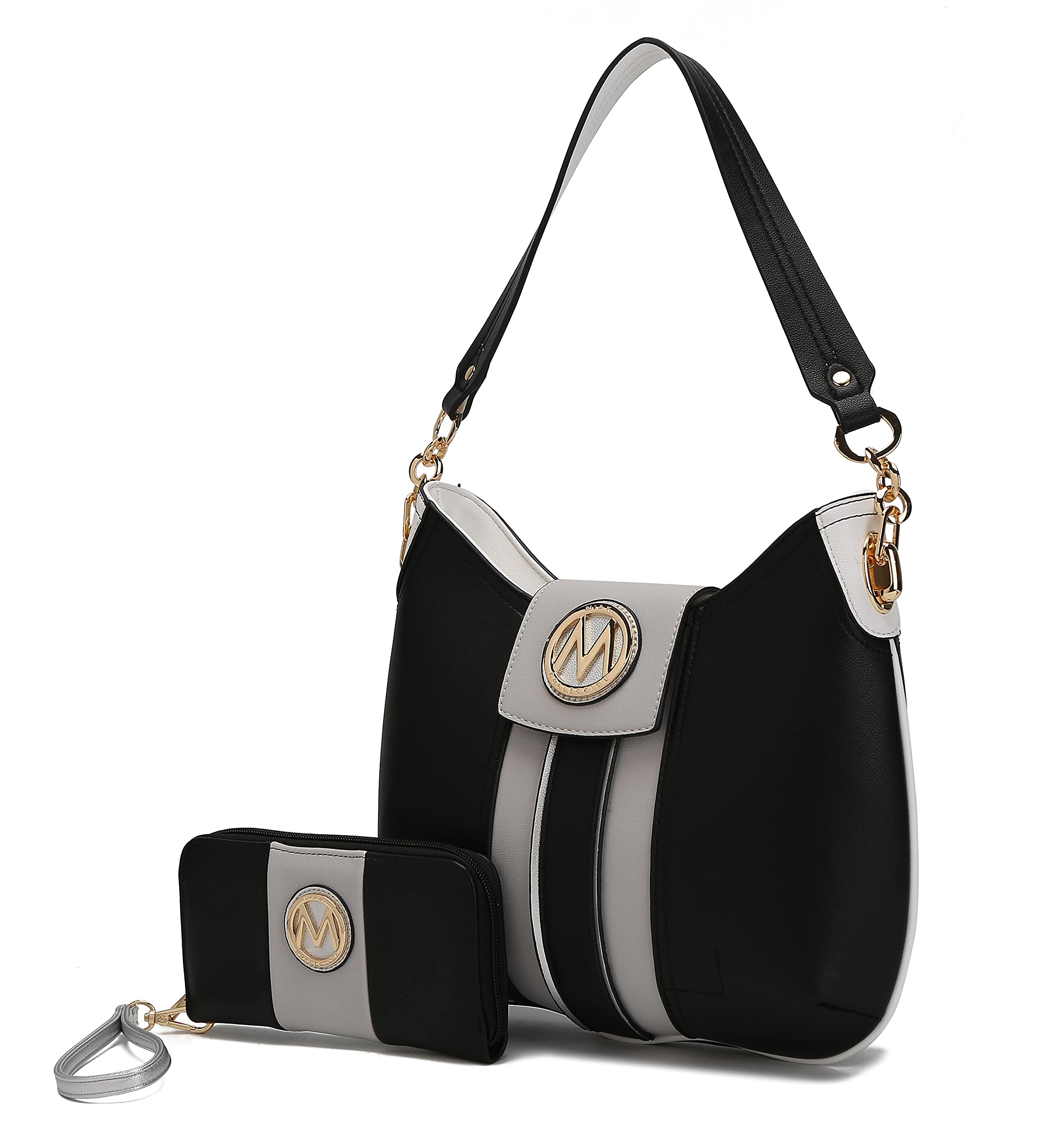 MKF Collection Shoulder Bag for Women, Handbag Purse Top-Handle Satchel Bag