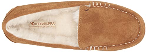 Koolaburra by UGG Women's Lezly Slipper, Chestnut, 9 Wide