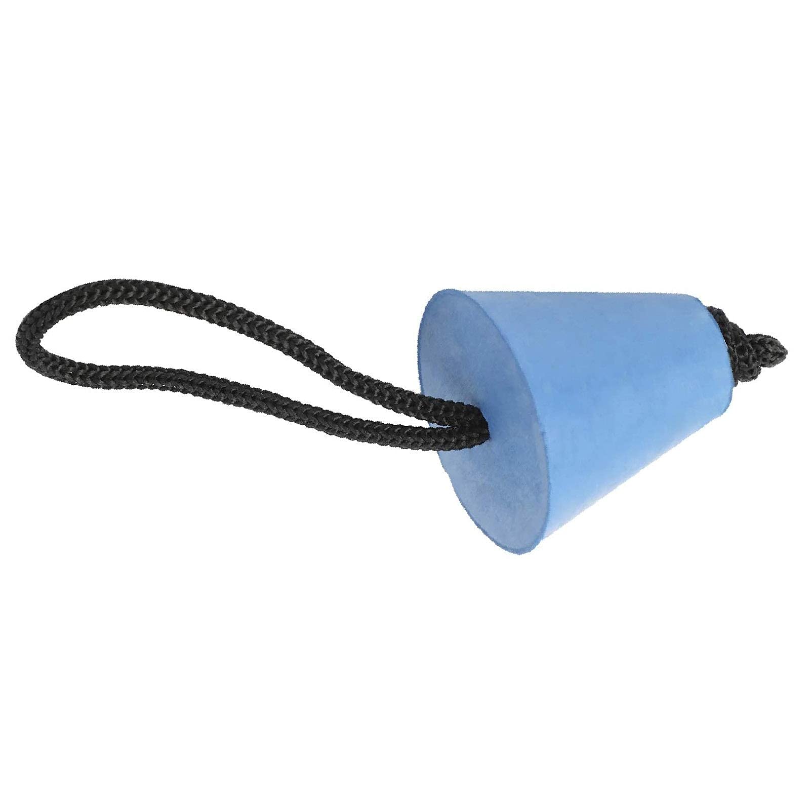 NovelBee 12pcs Universal Kayak Scupper Plug Kit with Lanyard Fits 3/4" to 1.5" Boat Scuppers or Scupper Holes (Light Blue)