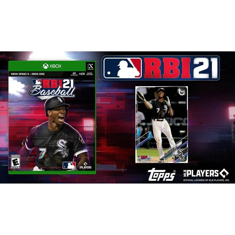 MLB RBI 21 Baseball w/ Collectible Baseball Card (Xbox One/Series X, 2021)