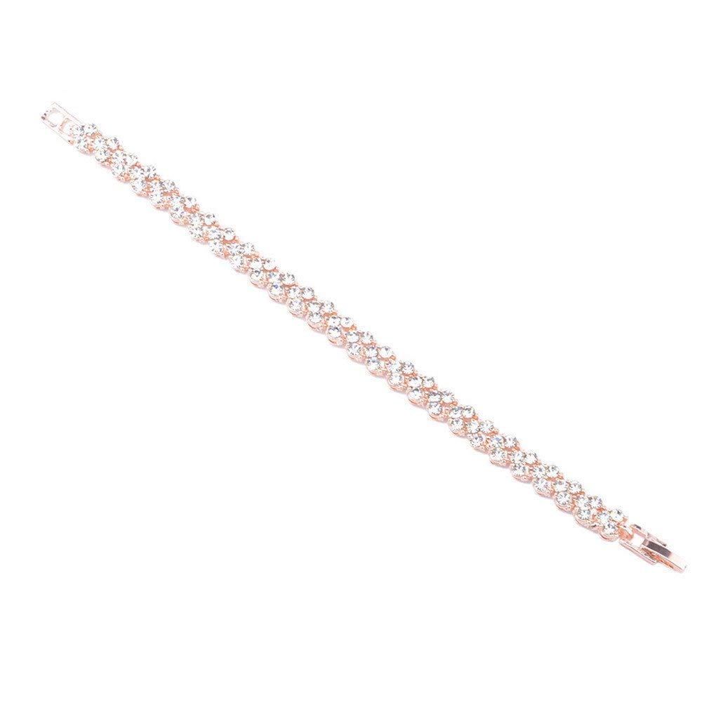 Roman Style Woman Crystal Diamond Bracelets Gifts