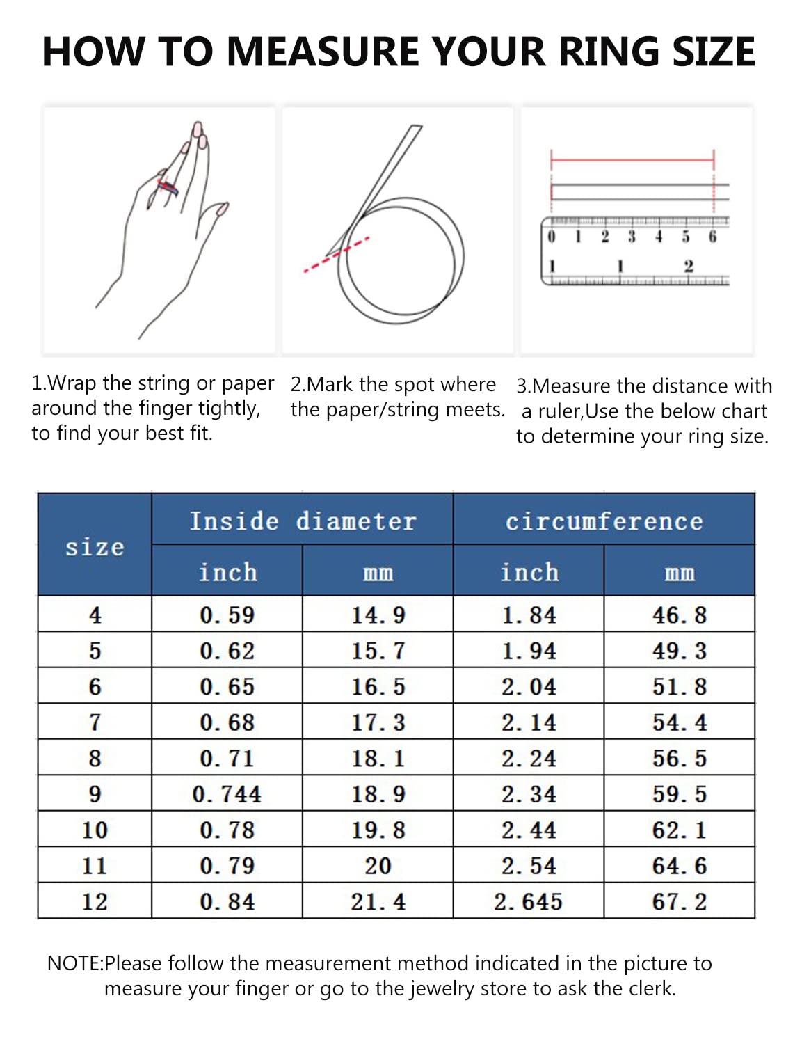 RLMOON 925 Sterling Silver Ring for Women Men Silver Stackable Stacking Thumb Ring White Gold Plated Plain Wedding Band Engagement Ring Comfort Fit 2MM Size 7
