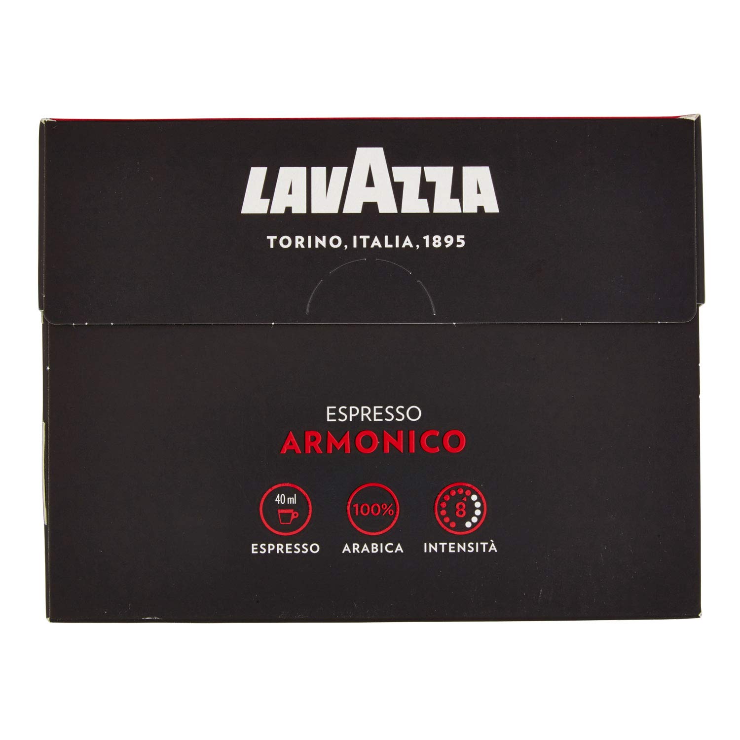 Lavazza Armonico Dark Roast Coffee Capsules Compatible with Nespresso® Original* Machines (Pack of 100)
