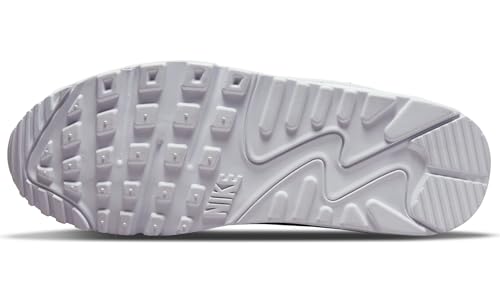 Nike WMNS Air Max 90 Women's Shoes (White/White/Black, us_Footwear_Size_System, Adult, Women, Numeric, Medium, Numeric_12)