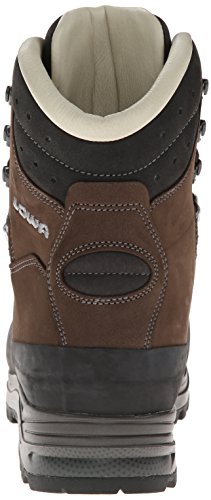 Lowa Men's Tibet LL Trekking Boot,Dark Brown/Slate,8.5 M US