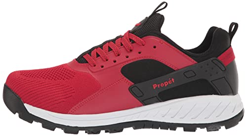 Propet Womens Visper Hiking Shoe, Red, 10 XX-Wide US