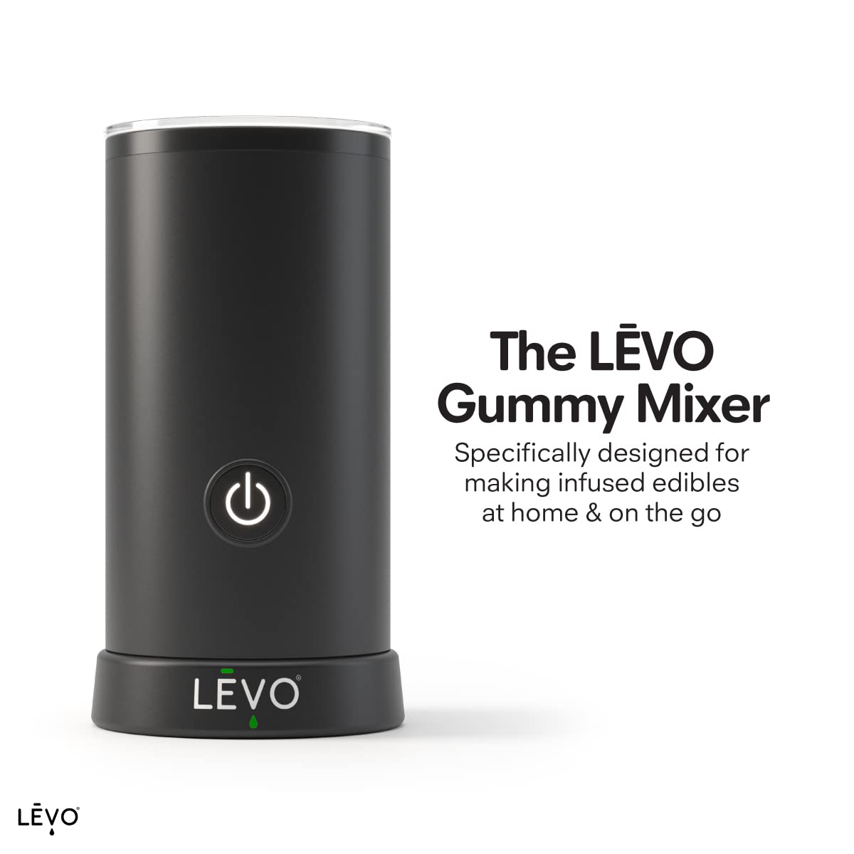 LĒVO Gummy Candy Mixer - Hands-Free Infused Edible Mixer & Potent Gummy Candy Maker - Make Your Own Infused Gummies - Gummy Maker Machine for DIY Herb Infused Gummy Candies