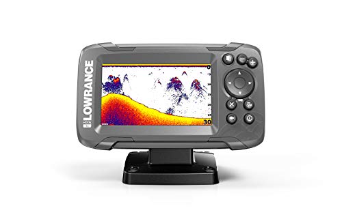 Lowrance HOOK2 4X - 4-inch Fish Finder with Bullet Skimmer Transducer