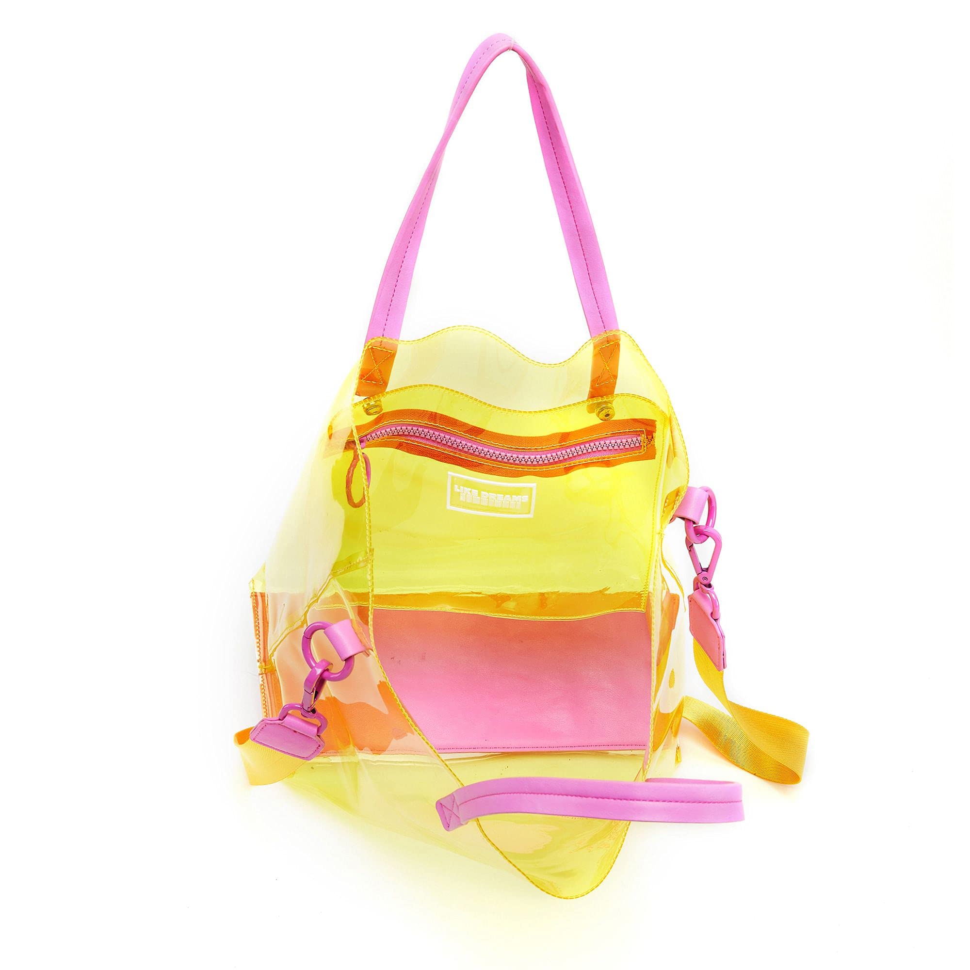 Like Dreams 20/20 Atlanta Retro Tote Bag (Yellow)