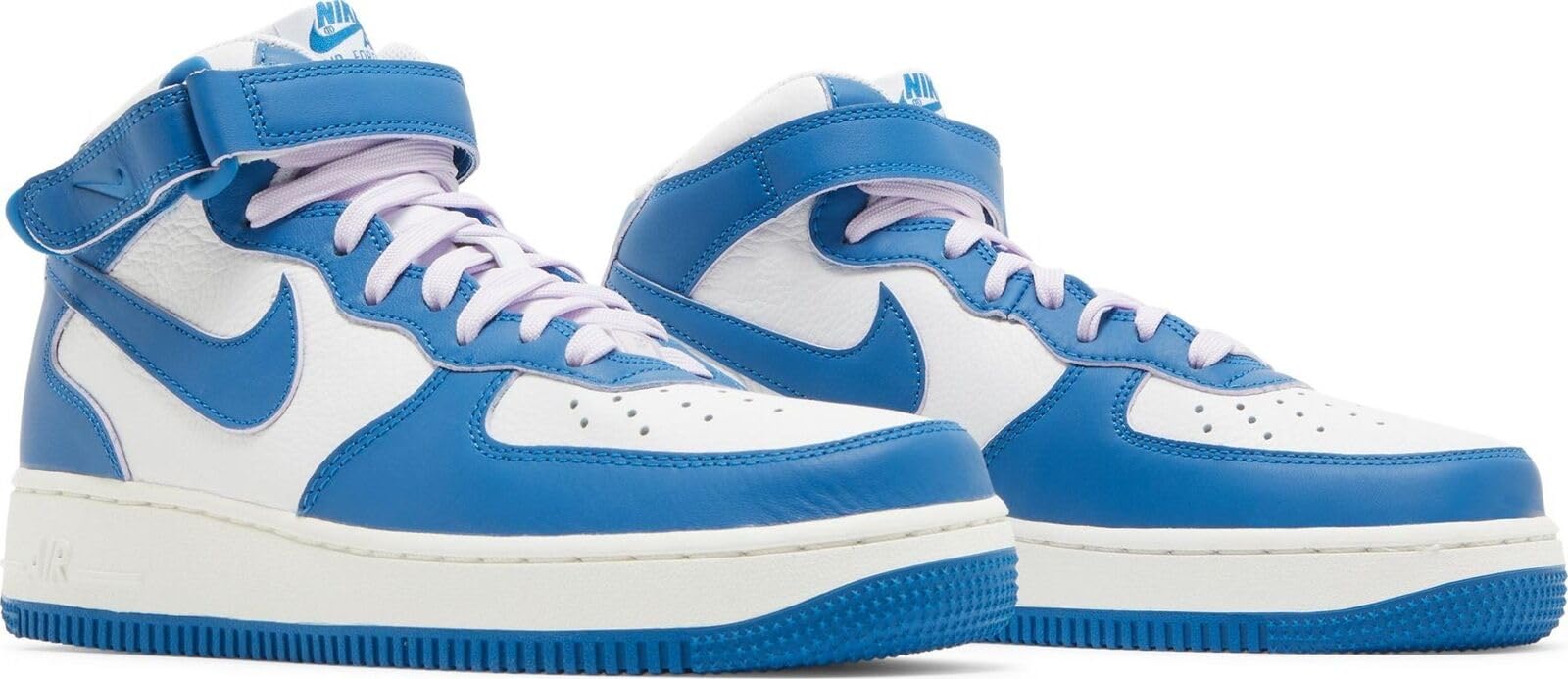 Nike Women's Air Force 1 Sneakers, Military Blue and Doll, 8