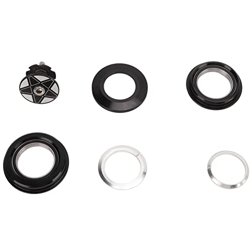 Road Bike Headset Bearing, External Headset Bearing Bowl Group Labor Saving 44‑49.7mm Waterproof for Bicycle