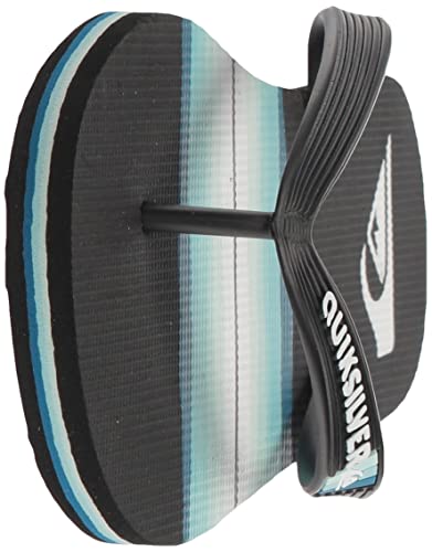 Quiksilver Boy's Strap Flip-Flop, Black 1, 5 Big Kid