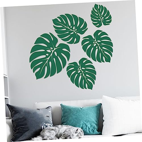 LIGHTAOTAO 1 Sheet Botanical Wallpaper Removable Wallpaper Leaf Stickers Plant Wallpaper Botanical Stickers Greenery Wallpaper Decorative Stickers Leaf Wallpaper Accessories Leaves PVC