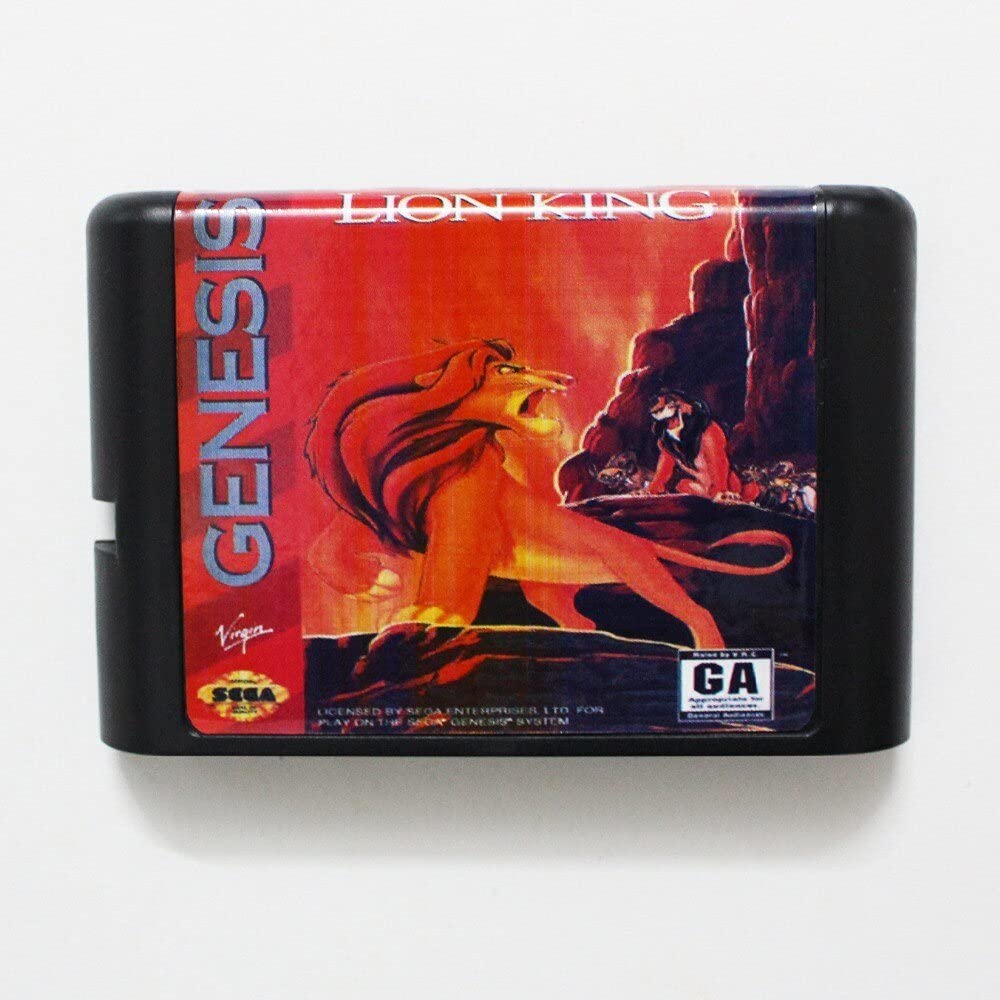 Retro Game The Lion King 16 bit MD Game Card For Sega Mega Drive For Genesis (NTSC-U)