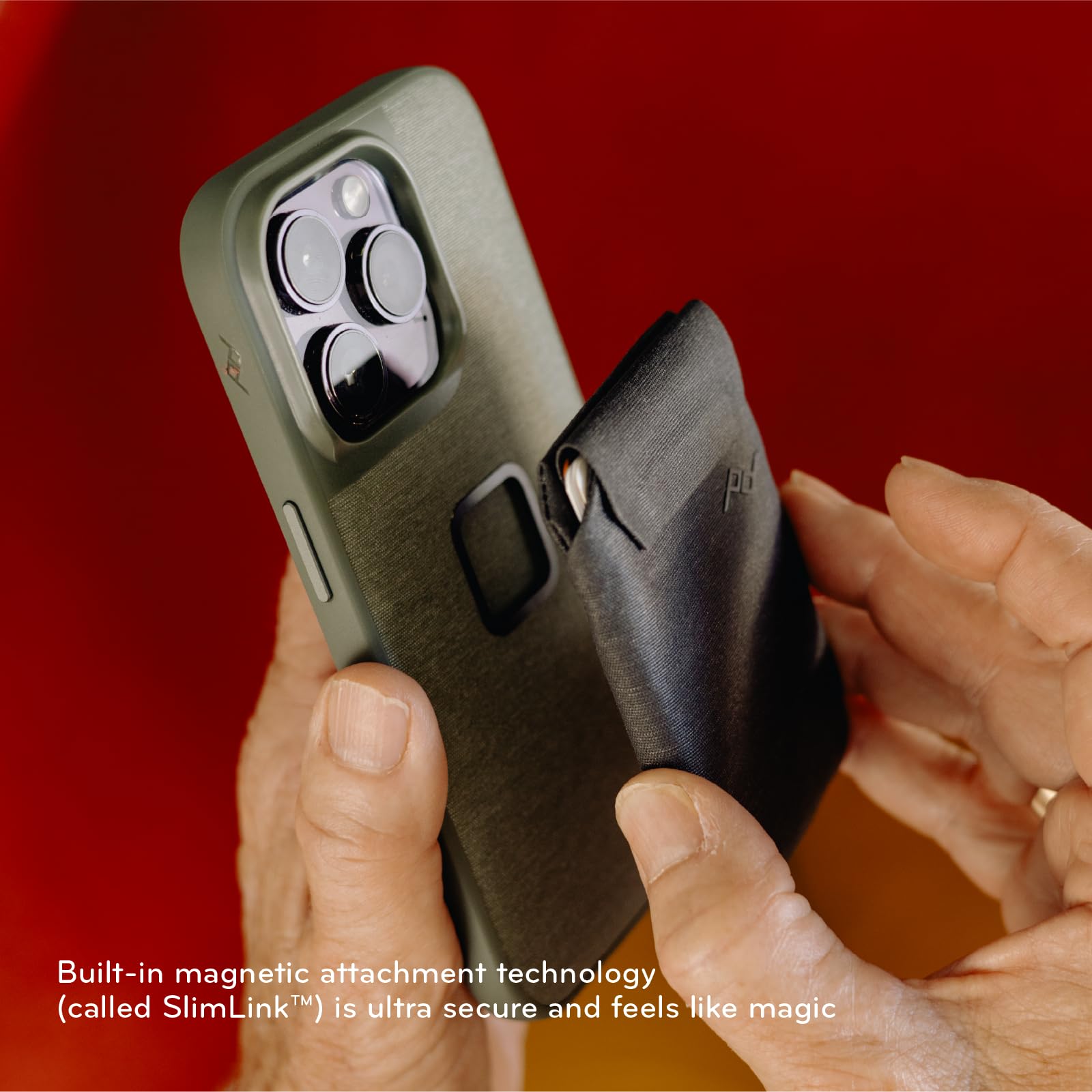 Peak Design Mobile Wallet Stand - Charcoal