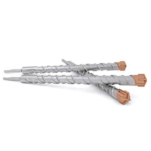 Windscreen4less 1-3/8’’ SDS Plus Hammer Drill Bit for Concrete Cement Rotary Masonry Hammer