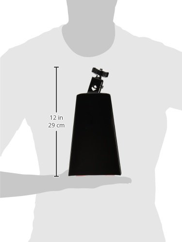 LP ROCK Ridge Rider Cowbell with ½ inch Mount Black LP008-N