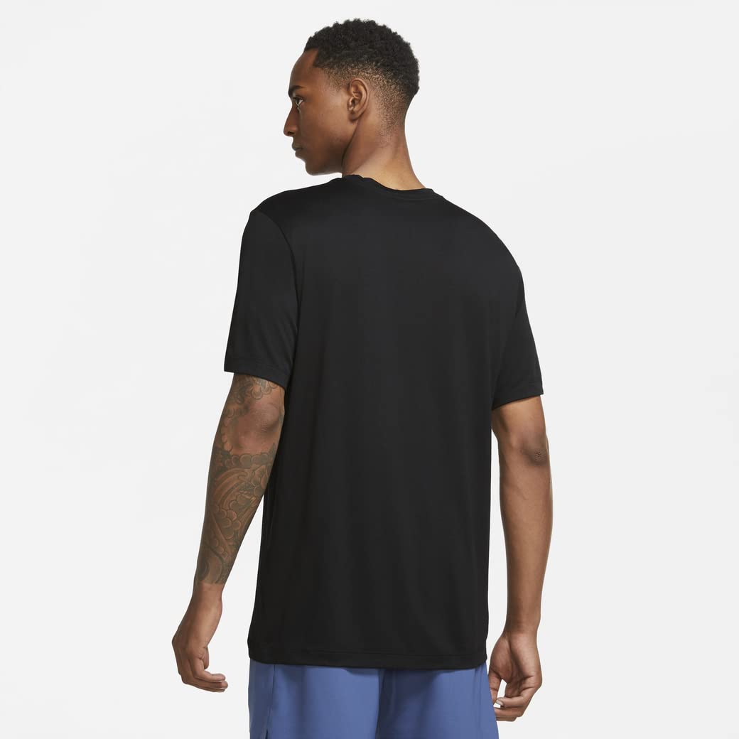Nike Men's Baseball Legend T-Shirt (as1, Alpha, l, Regular, Regular, Black/Yellow, Large)