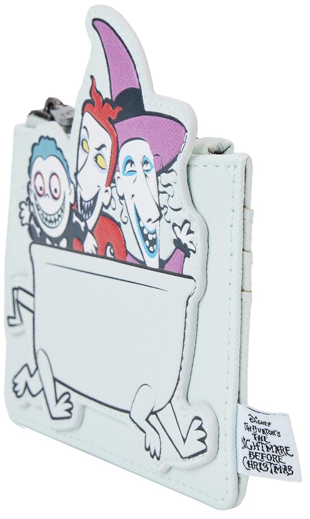 Loungefly Disney The Nightmare Before Christmas Lock Shock Barrel Bathtub Cardholder Standard