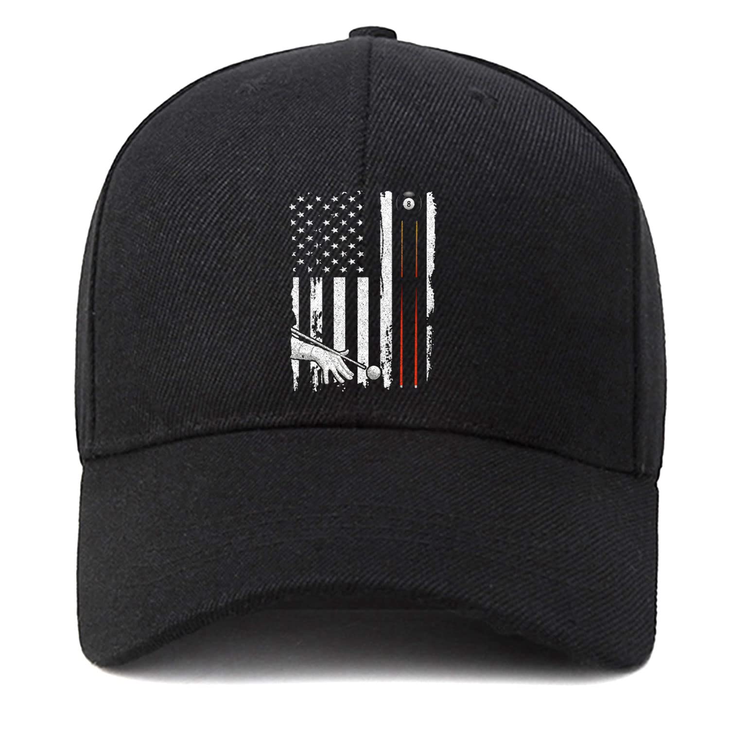 SHITOUPU Billiards Baseball Cap,Unisex Dad Cap,Adult Athleisure Cap Adjustable