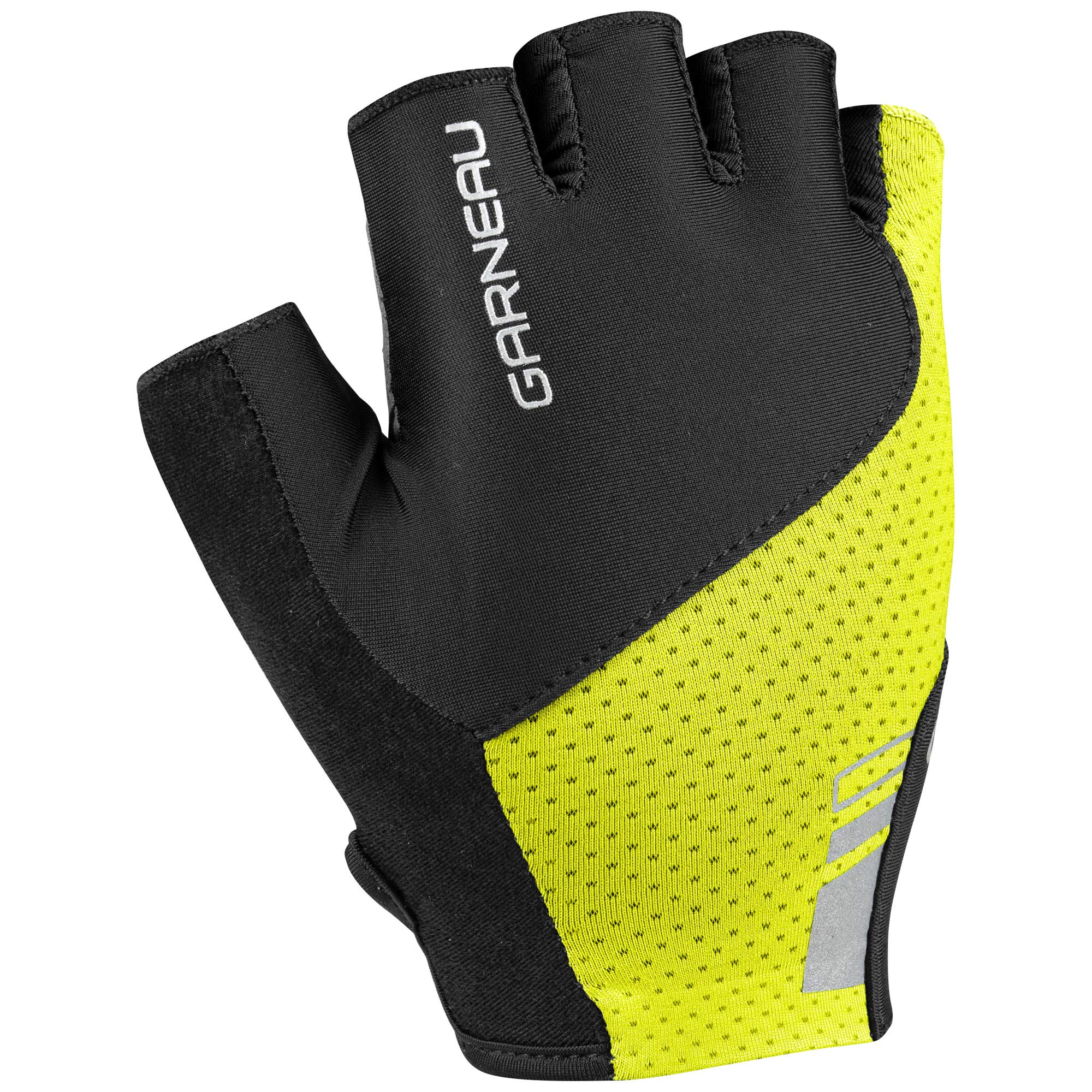 Louis Garneau, Men's Nimbus Gel Glove, Bright Yellow, M