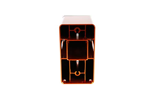 Kuat Rack Dock - Fits 1.25"-2" - Orange (Adapter for 2" Hitch Available Separately)