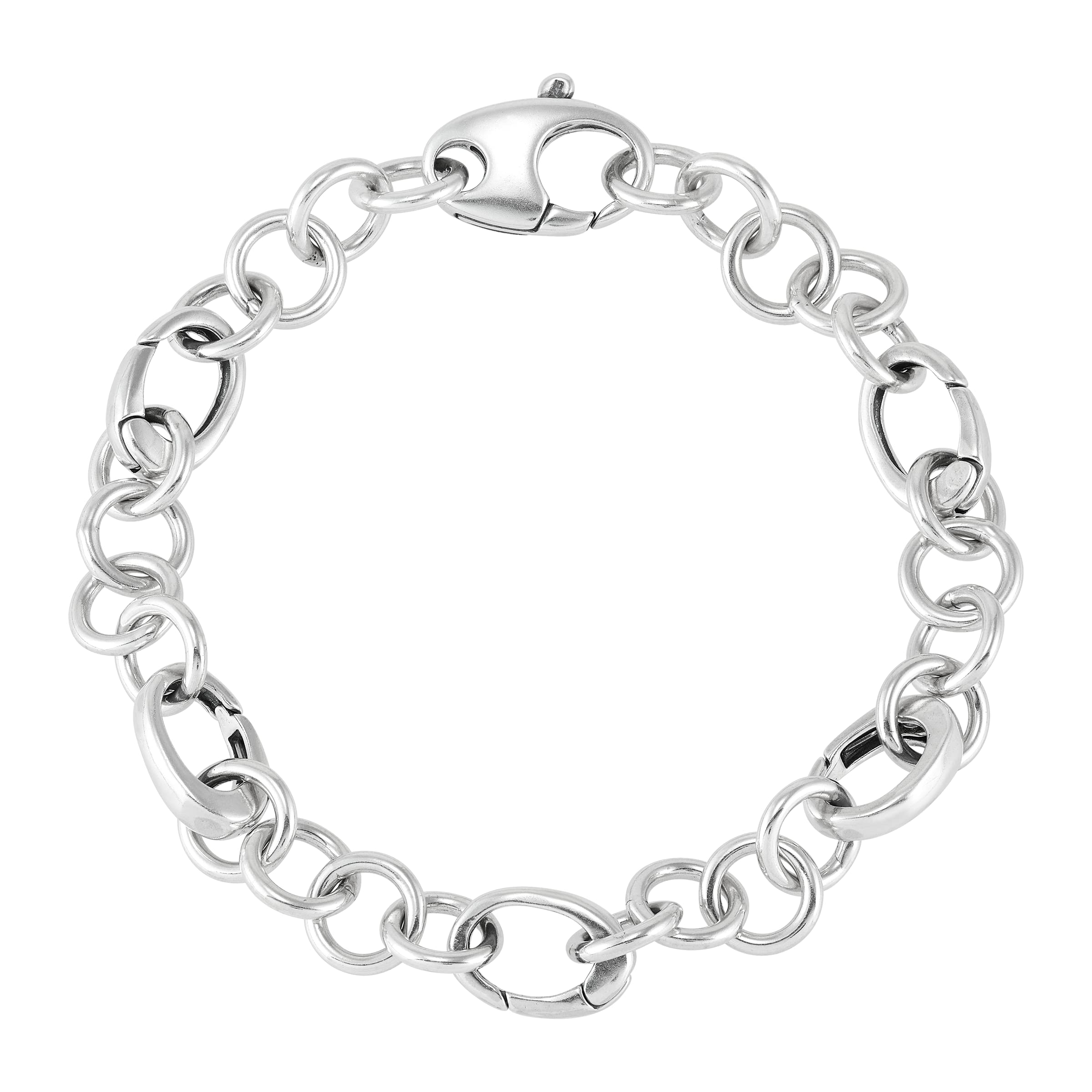 Silpada 'Add Up' Sterling Silver Link Bracelet, 7.5"