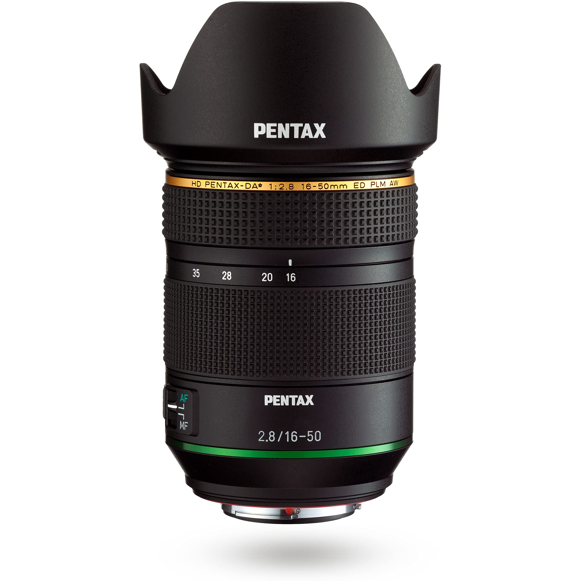 Pentax HD 16-50mm F2.8ED PLM AW Large-Aperture Standard Zoom Lens [High-Speed AF] [High-Performance HD Coating] [Dust-Proof/Weather-Resistant Construction] [Circular Diaphragm] (28030)