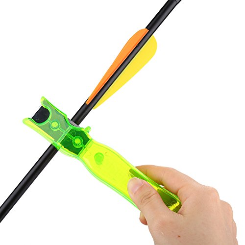 Nunafey Archery Arrow Fletching Remover Fletching Removing Tool for Removing The Fletching from The Arrows.