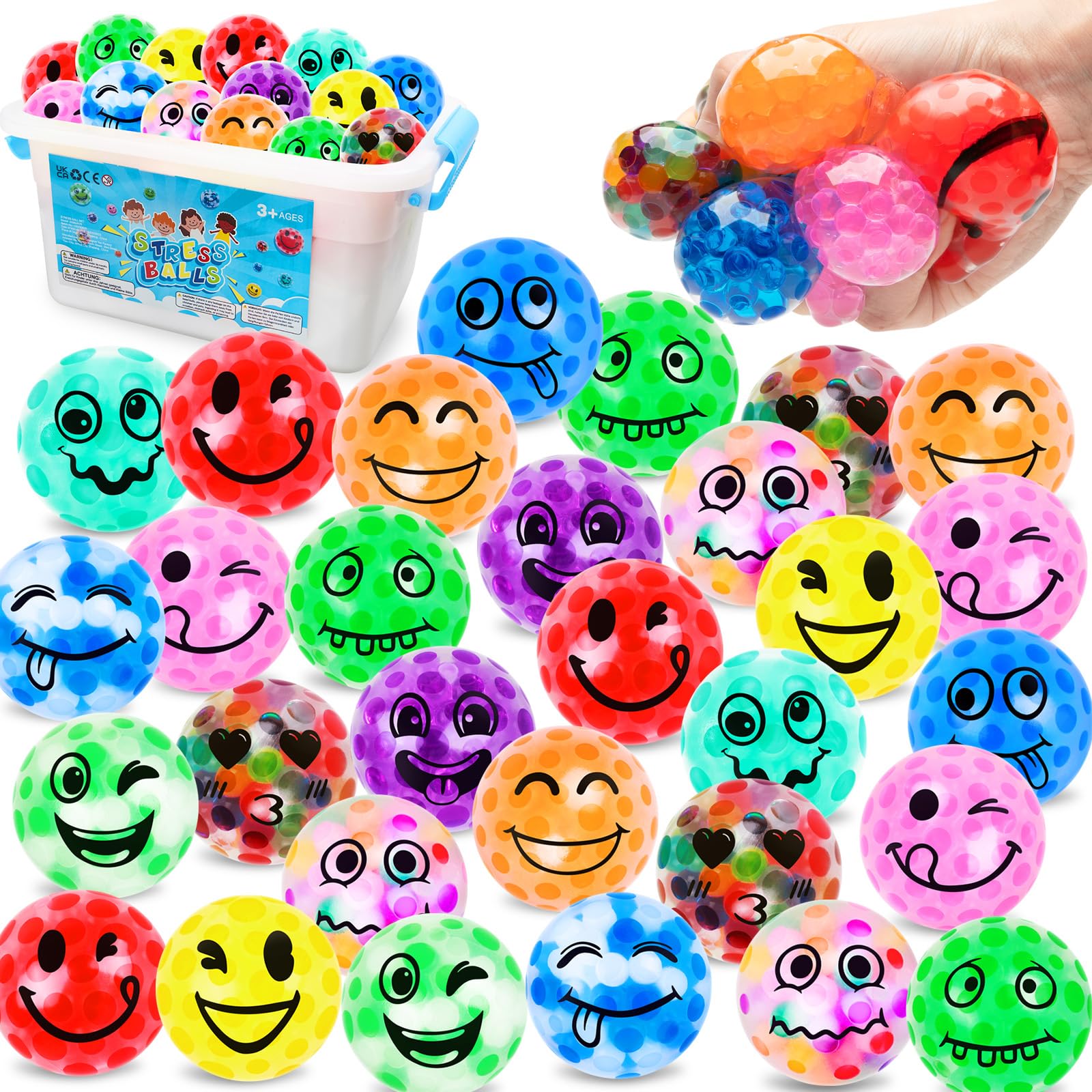 Stress Balls for Kids (18pcs)