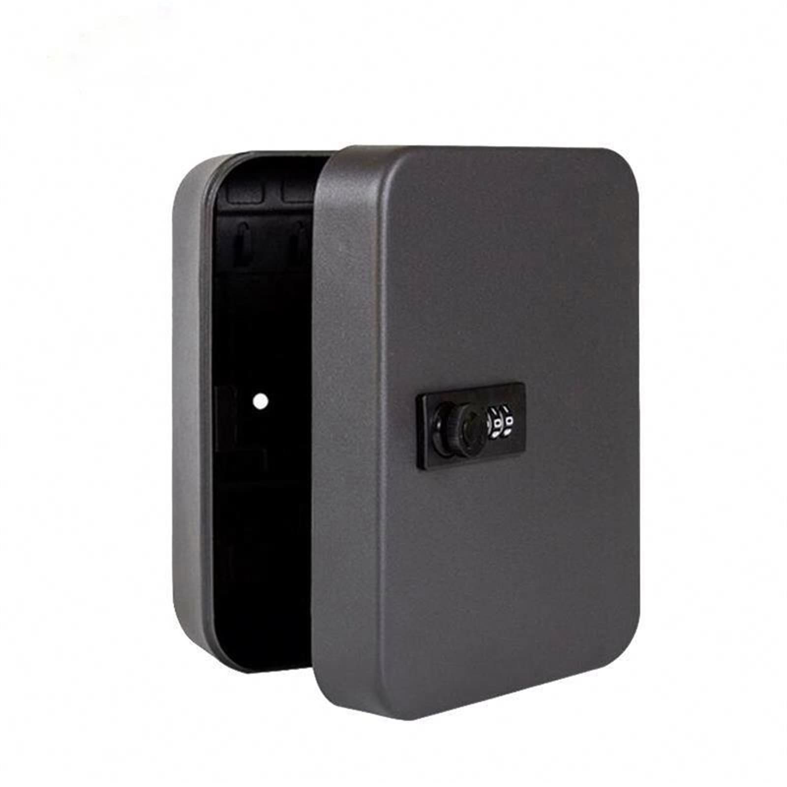 RORUN Small Safe Lockable Key Safe Box Organizer Storage Cabinet Home Car Resettable Code Wall Mounted Metal Office Combination Lock Password