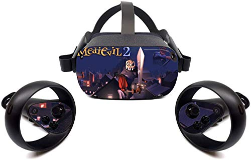 Oculus Quest VR Headset Skin sticker action adventure Vinyl Decal for Headset and Controller by ok anh yeu