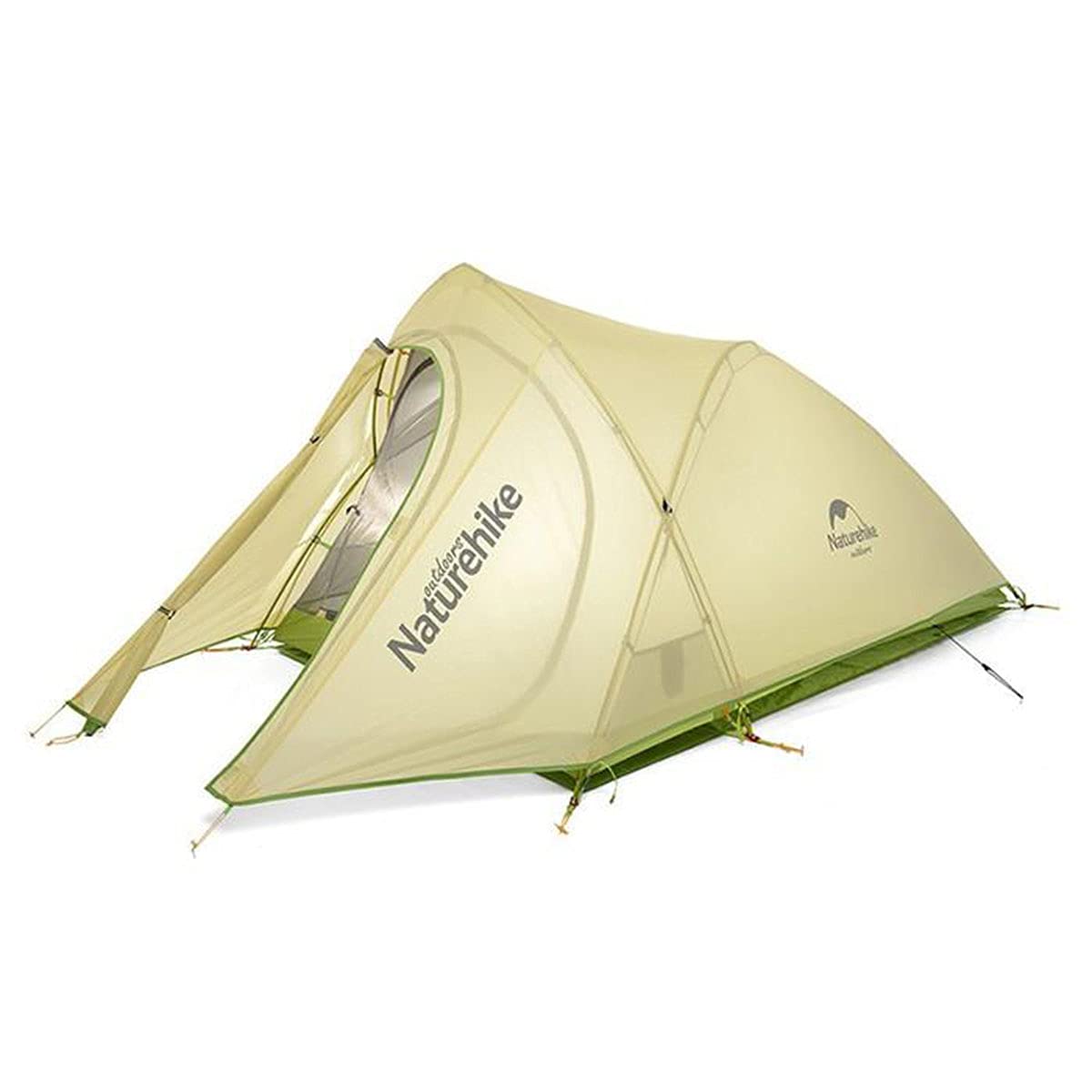 Naturehike Cirrus 2 Person Camping Tent Lightweight Waterproof Backpacking Tent (Green)