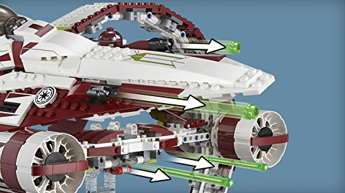 LEGO 6175769 Star Wars Jedi Starfighter with Hyperdrive 75191 Building Kit for 9 - 14 years (825 Pieces)
