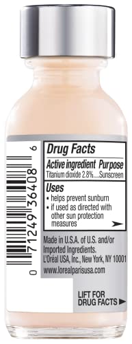 L'Oreal Paris Makeup True Match Super-Blendable Liquid Foundation, Fair Ivory C0.5, 1 Fl Oz, 1 Count