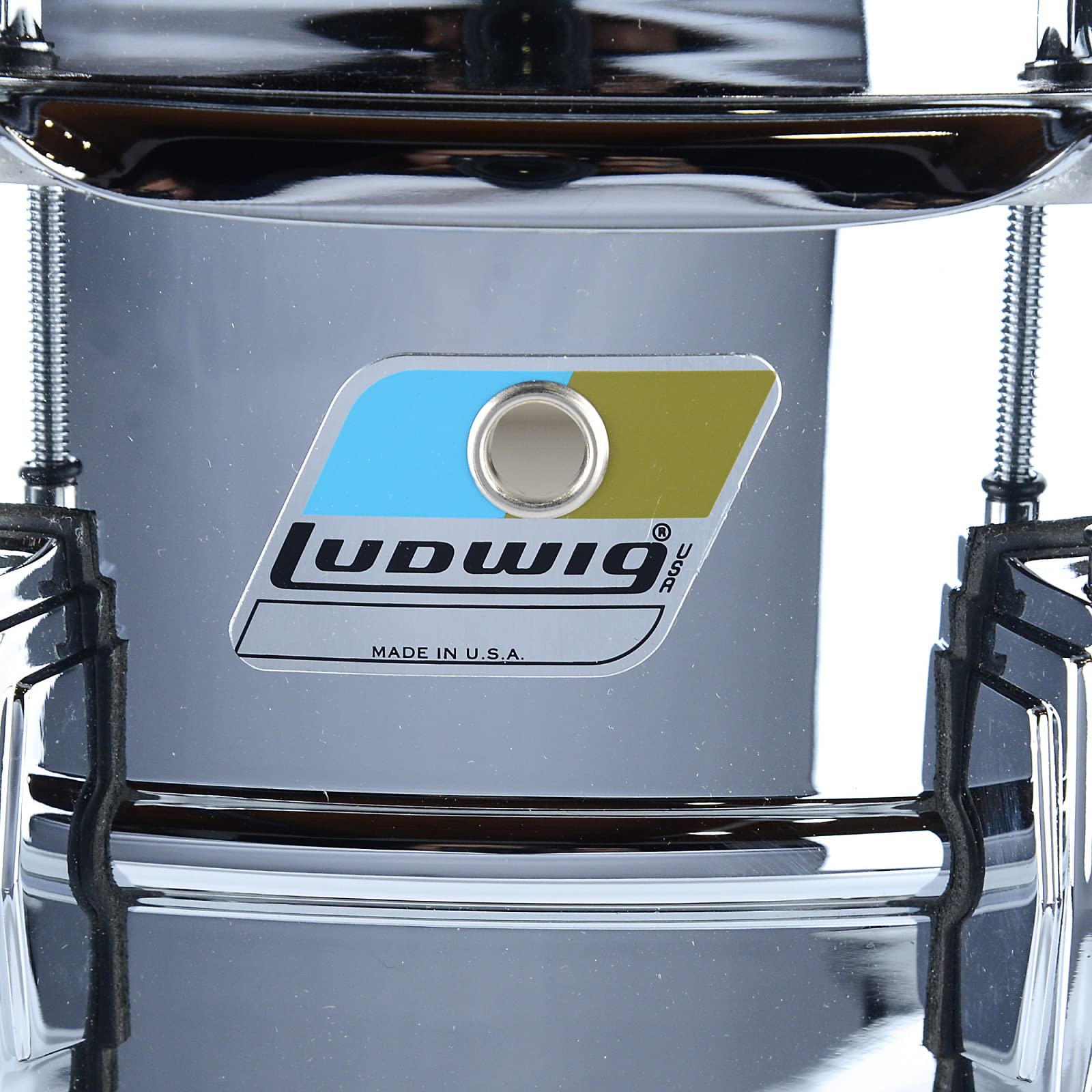 Ludwig 6.5x14 Supraphonic Snare Drum w/Blue Olive Badge