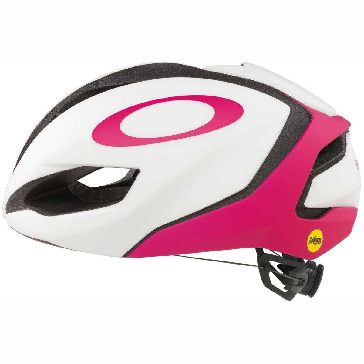 Oakley ARO5 Men's MTB Cycling Helmet - White/Rubine Red/Medium
