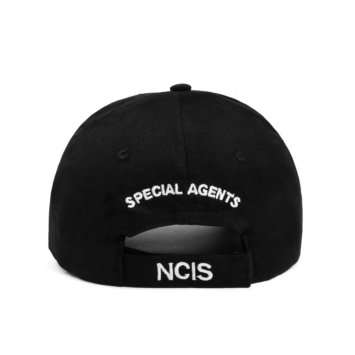 LishufenST NCIS Special Agents Cap Naval Criminal Investigative Service Embroidered Adjustable Cotton Baseball Cap Hat (Black)