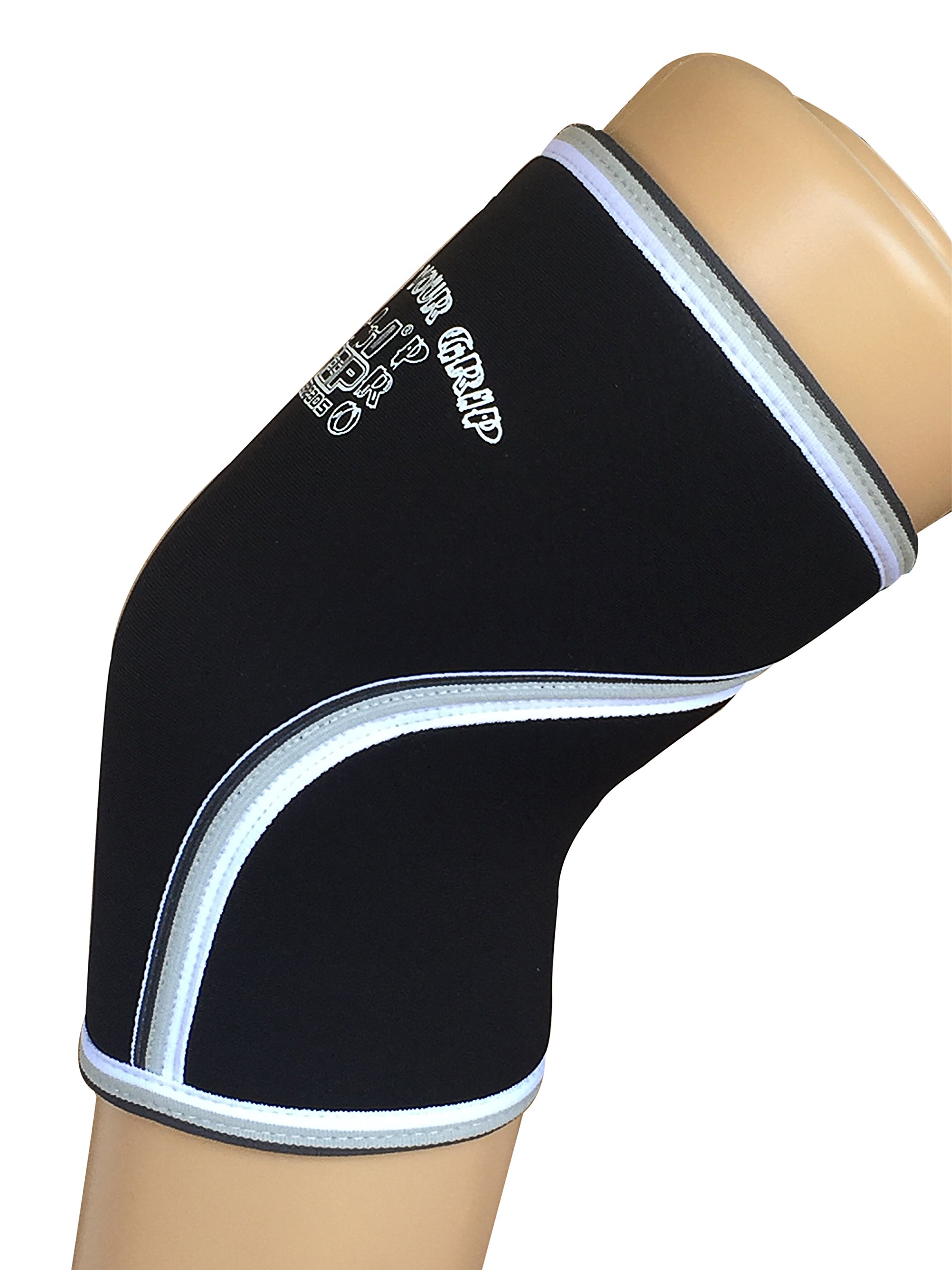 Knee Sleeves Athletics Knee Compression Sleeve Support for Running Jogging Sports Arthritis Injury Joint Pain Relief Recovery 7mm Neoprene 1 Pair