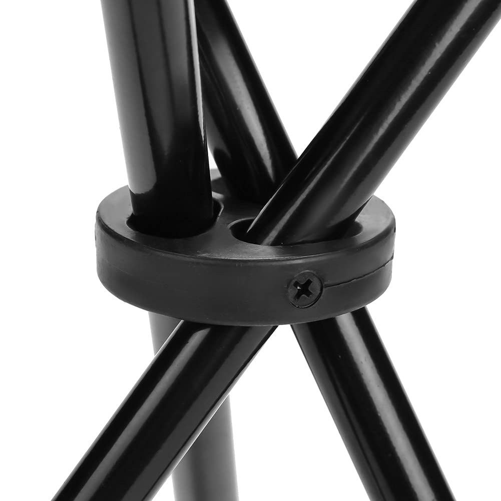 Nofaner Folding Camping Tripod Stools, Portable Folding Stool, Portable Folding Tripod Chair for Outdoor Camping Hiking Fishing Picnic BBQ Travel(red)