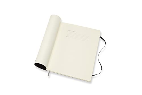 Moleskine Classic 18 Month 2021-2022 Weekly Planner, Soft Cover, XL (7.5" x 9.75"), Black
