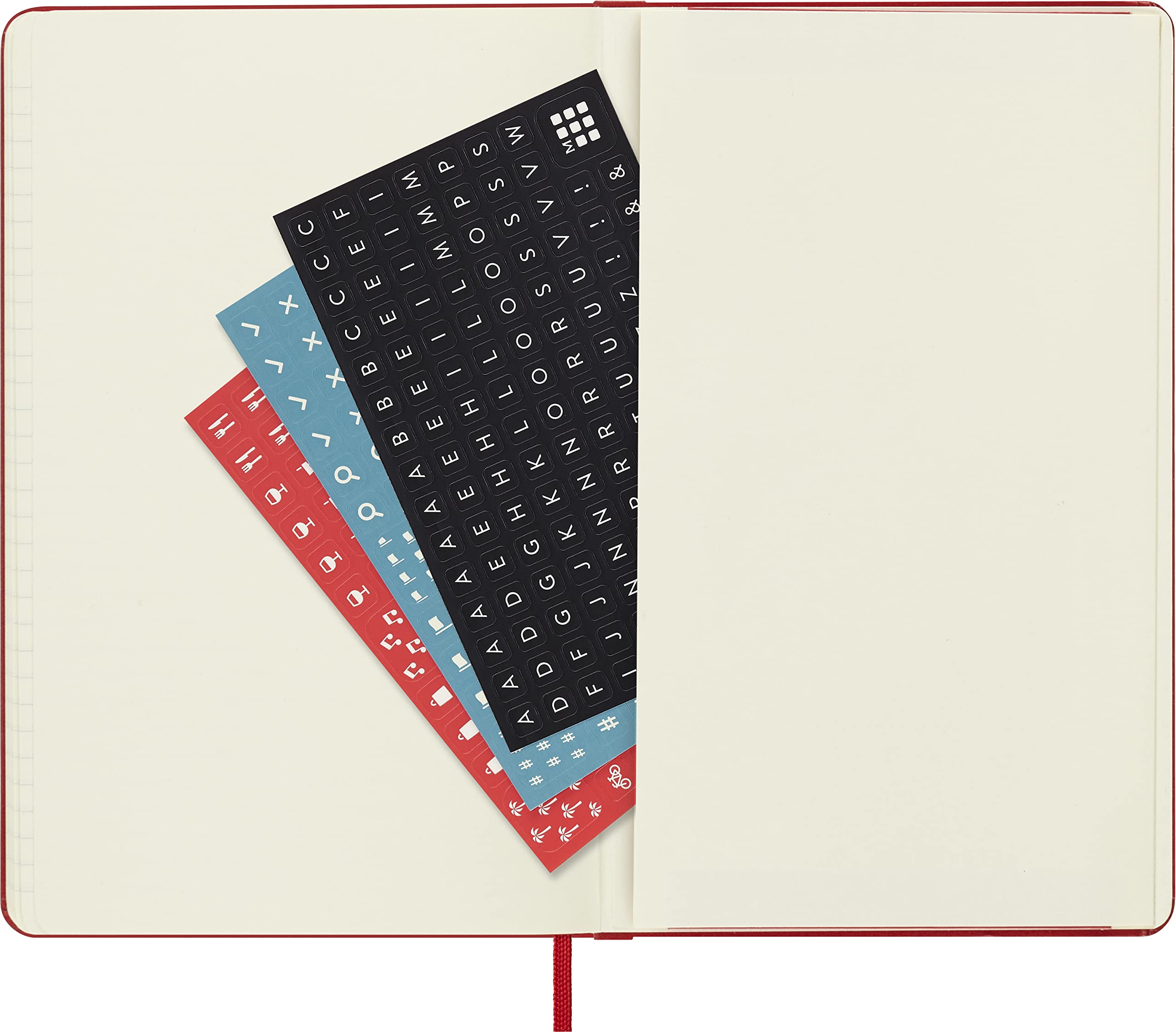 Moleskine Classic 18 Month 2022-2023 Weekly Planner, Hard Cover, Large (5" x 8.25"), Scarlet Red