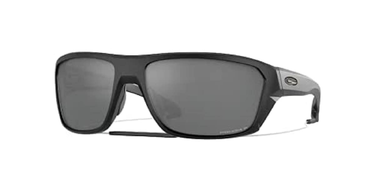 Oakley Split Shot OO9416 941604 64MM Matte Translucent Blue/Prizm Sapphr Iridium Polarized Rectangular Sunglasses for Men +BUNDLE Accessory Leash Kit + BUNDLE with Designer iWear Eyewear Kit