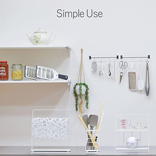Pearl Metal Simple Use CC-1682 Chopsticks, Vegetable Chopsticks, 13.0 inches (33 cm), Silicone, Dishwasher Safe, W Gray